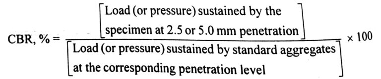 California Bearing Ratio(CBR Test) of Subgrade Soil -Procedure ...
